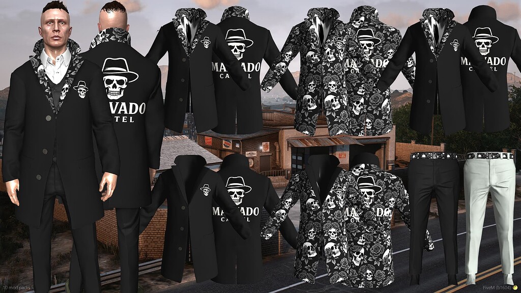 Malvado Cartel Coat3 for Male and Female [Black Friday 35%OFF] - FiveM ...