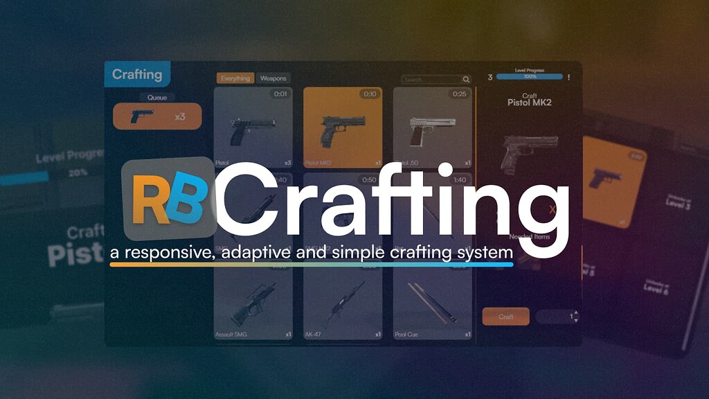 ⚒️ Crafting [ESX/QBCore] - FiveM Releases - Cfx.re Community