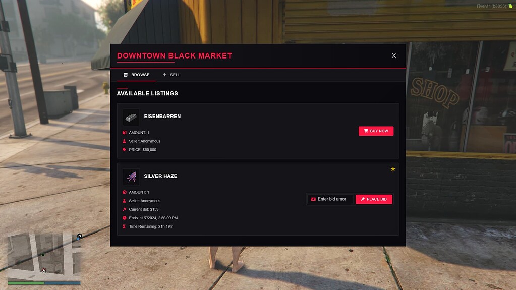 FourTwenty Black Market 🏴‍☠️ | Dynamic Trading & Auctions for FiveM ...