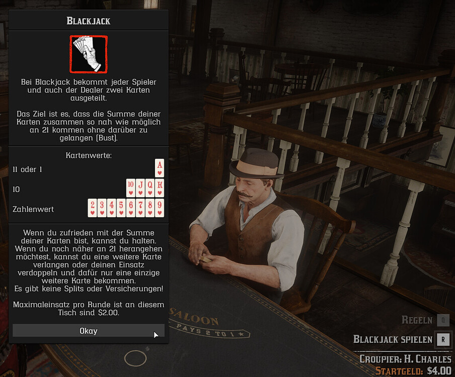 RedM Blackjack V2.0 [ANY FRAMEWORK][PAID] - RedM Releases - Cfx.re Community