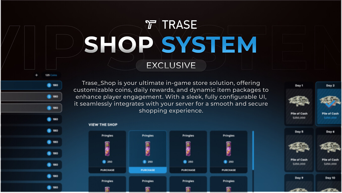 [ESX/QBCore/QBox]: Advanced Shop System - FiveM Releases - Cfx.re Community