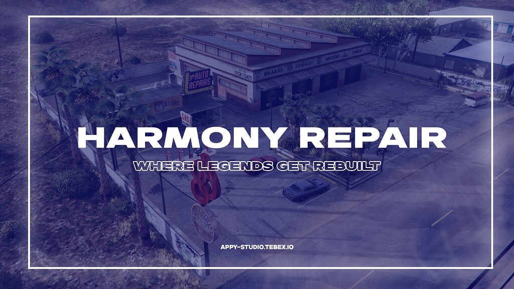 [PAID] [MLO] HARMONY REPAIR (SANDY SHORES) - FiveM Releases - Cfx.re ...