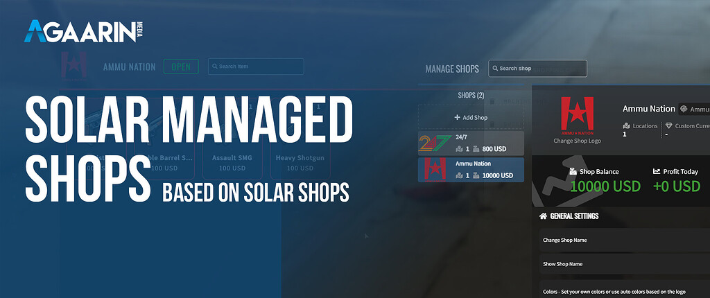 [PAID] [RELEASE] Solar Shops v3 - FiveM Releases - Cfx.re Community