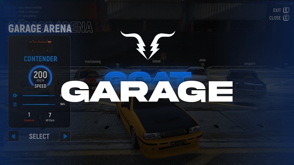 [QB/ESX] Goat Development - Garage System - FiveM Releases - Cfx.re ...