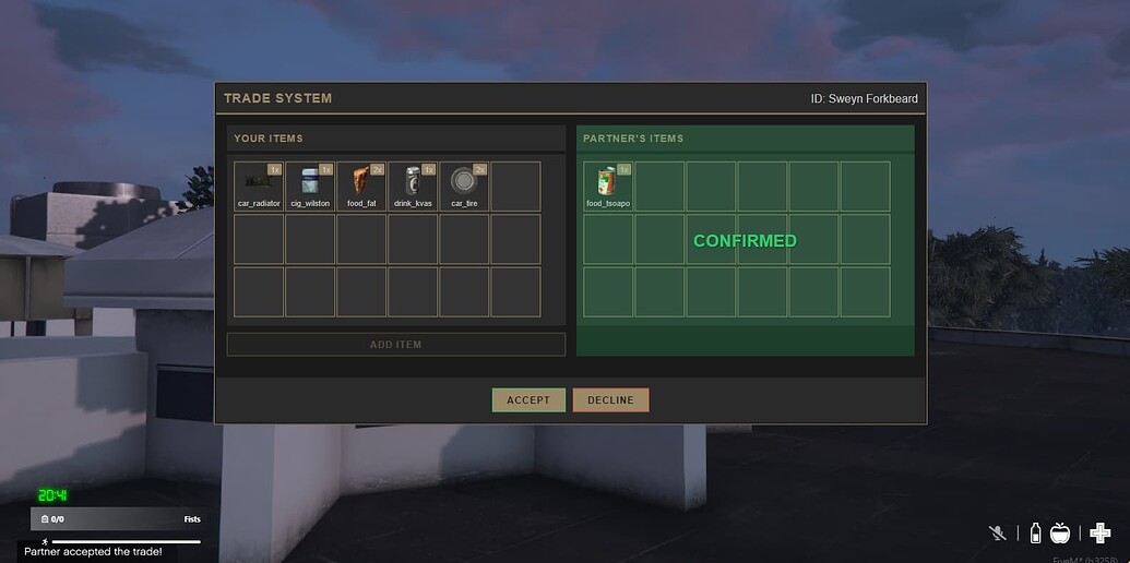 Trade System - FiveM Releases - Cfx.re Community