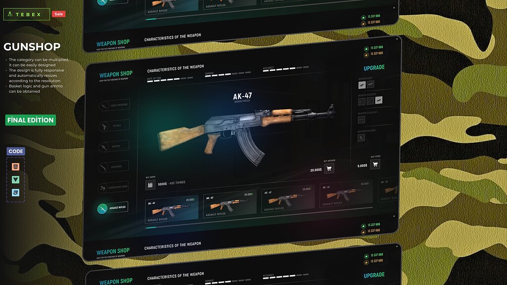 [QBCore - ESX] WEAPON SHOP - FiveM Releases - Cfx.re Community