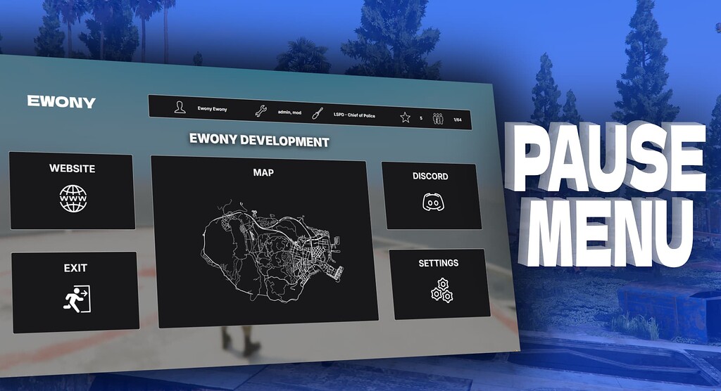 [PAID][QBX/QB/ESX] Pause Menu - FiveM Releases - Cfx.re Community
