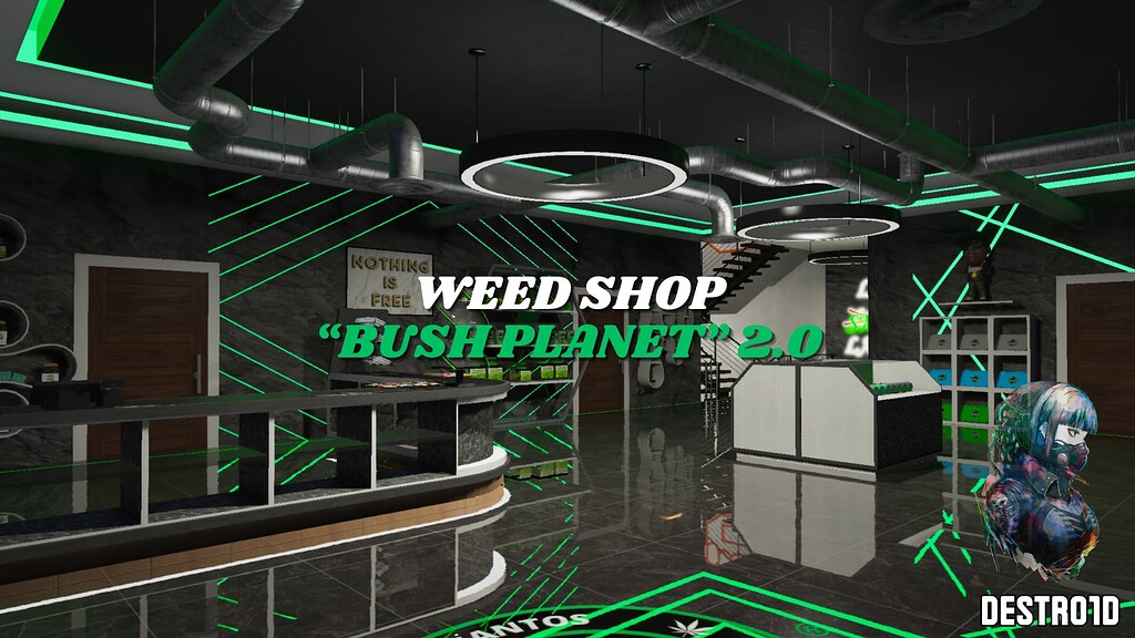 [MLO][PAID] Weed Shop "Bush Planet" 2.0 - FiveM Releases - Cfx.re Community