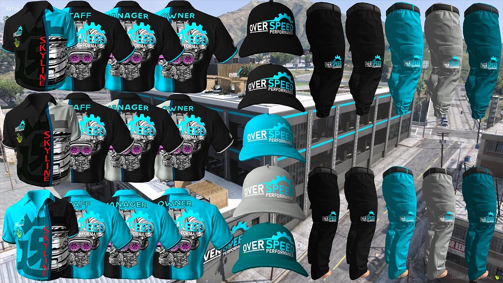 Overspeed Uniform for male and female - FiveM Releases - Cfx.re Community