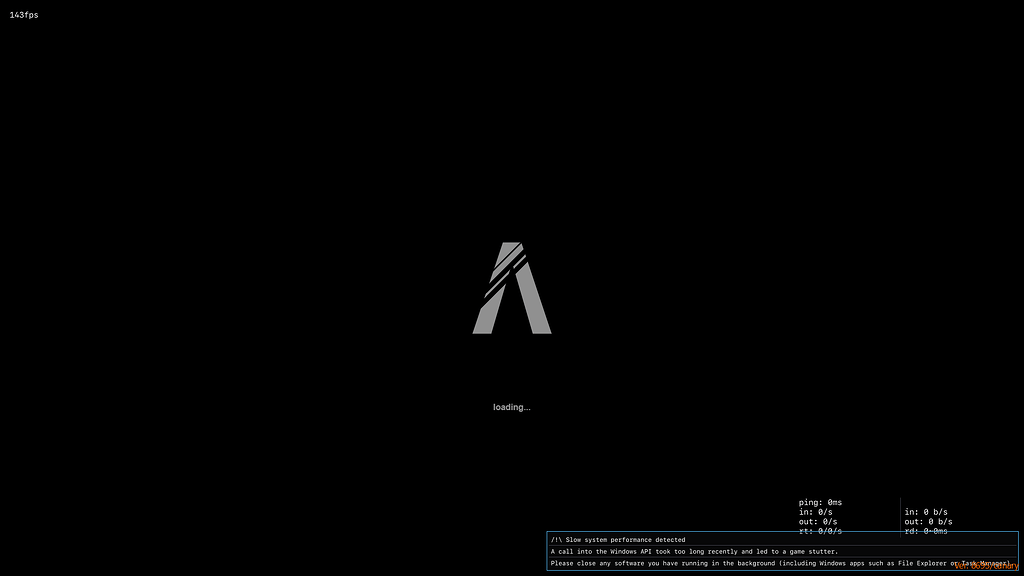 a call into the windows api took to long recently and led to a stutter ...