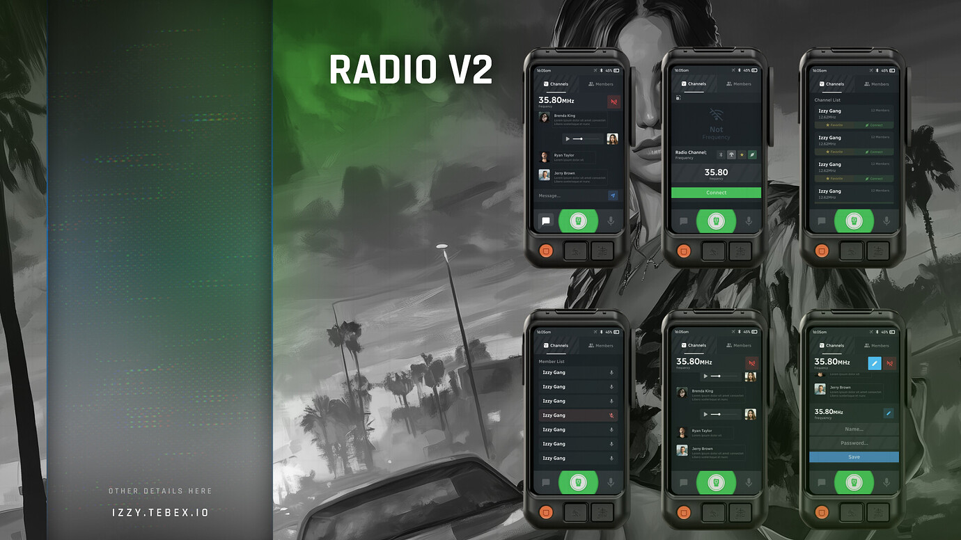 Advanced Radio [ESX-QB-QBOX] - FiveM Releases - Cfx.re Community