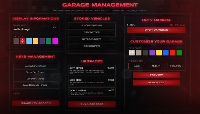 Most advanced garage system | gta:o style - FiveM Releases - Cfx.re ...