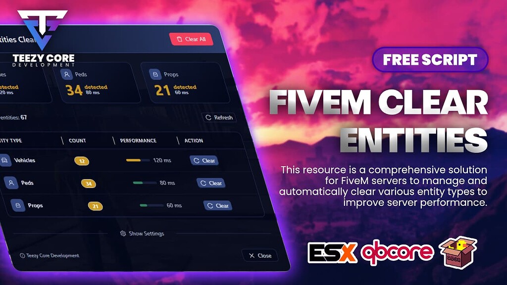 [standalone][free] fivem clear entities - FiveM Releases - Cfx.re Community