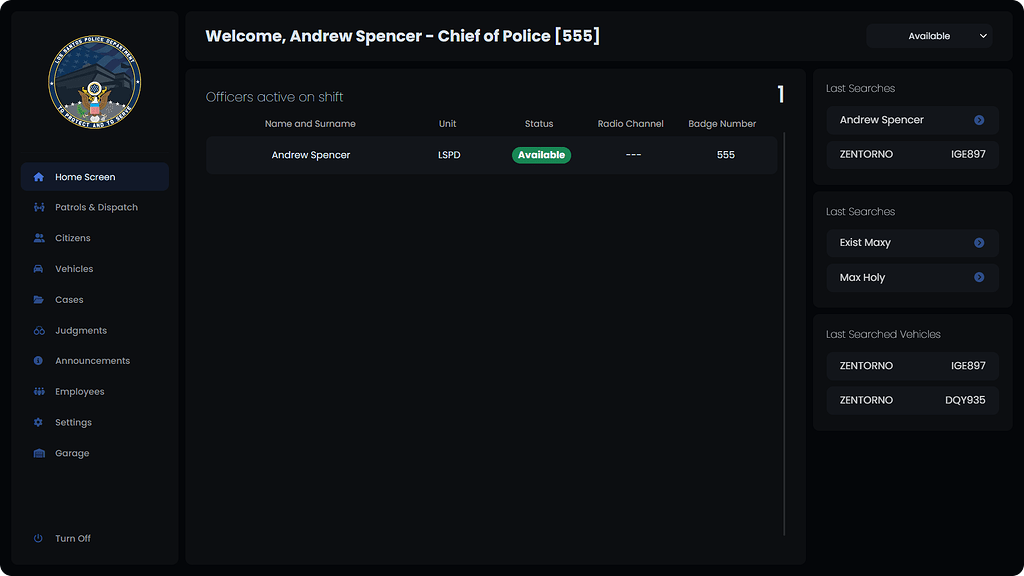 [PAID] sfpolice - police job for your FiveM server 🚓includes MDT GPS ...