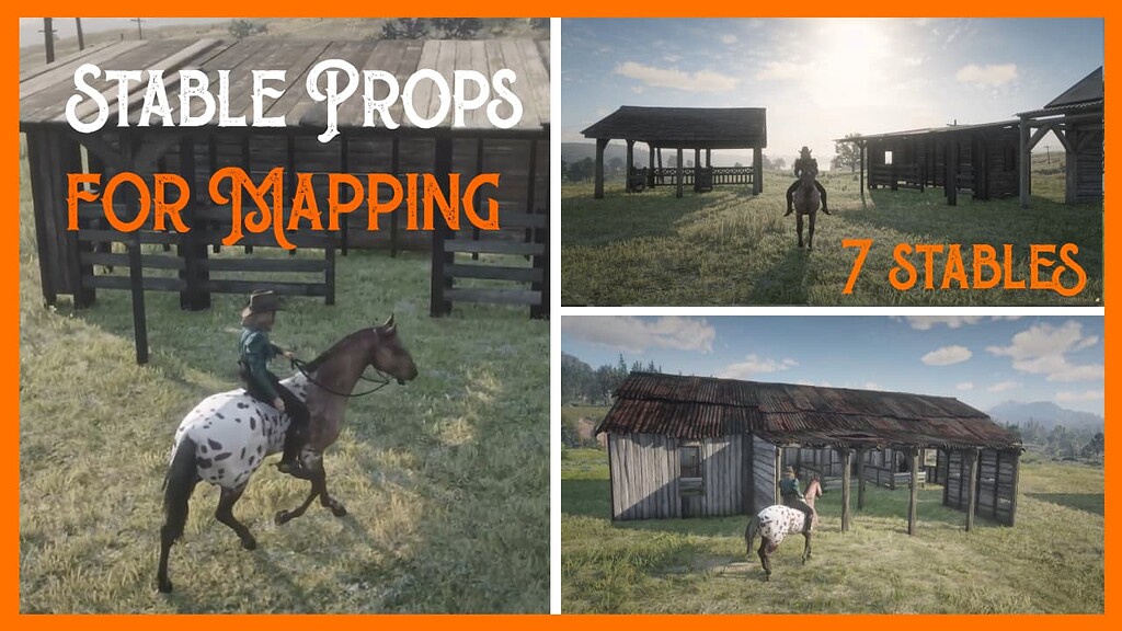 [PROPS] Stable Pack 2: New stables for your Spooner Mappings! - RedM ...