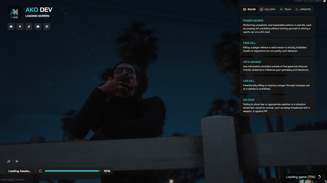 [PAID] Sleek Loading Screen Script - ako-loading - FiveM Releases - Cfx ...