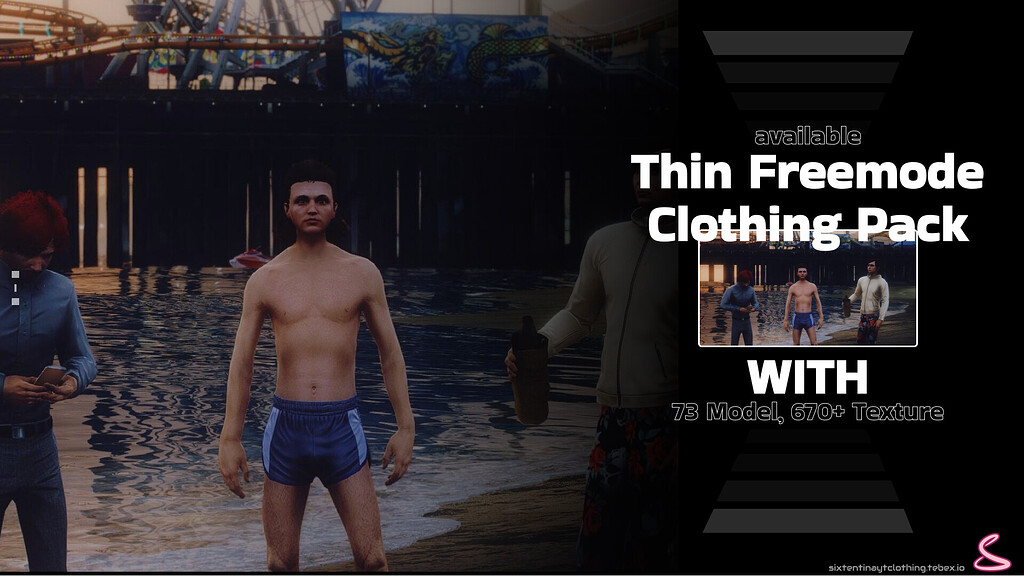 Thin Clothes Pack [Open Source][Updated][35%off] - FiveM Releases - Cfx ...