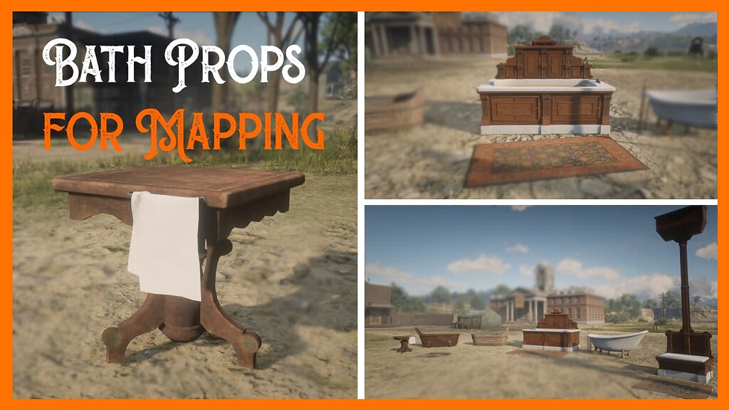 [PROPS] Bath Props for Your Mappings! | Spooner 🛁 - RedM Releases - Cfx ...