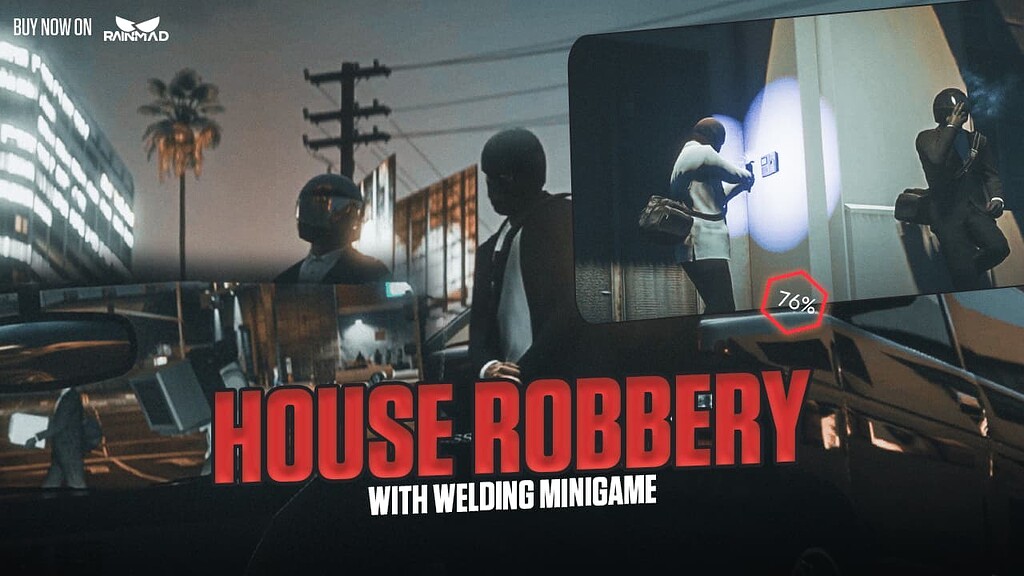 House Robbery With Welding Minigame Fivem Releases Cfx Re Community