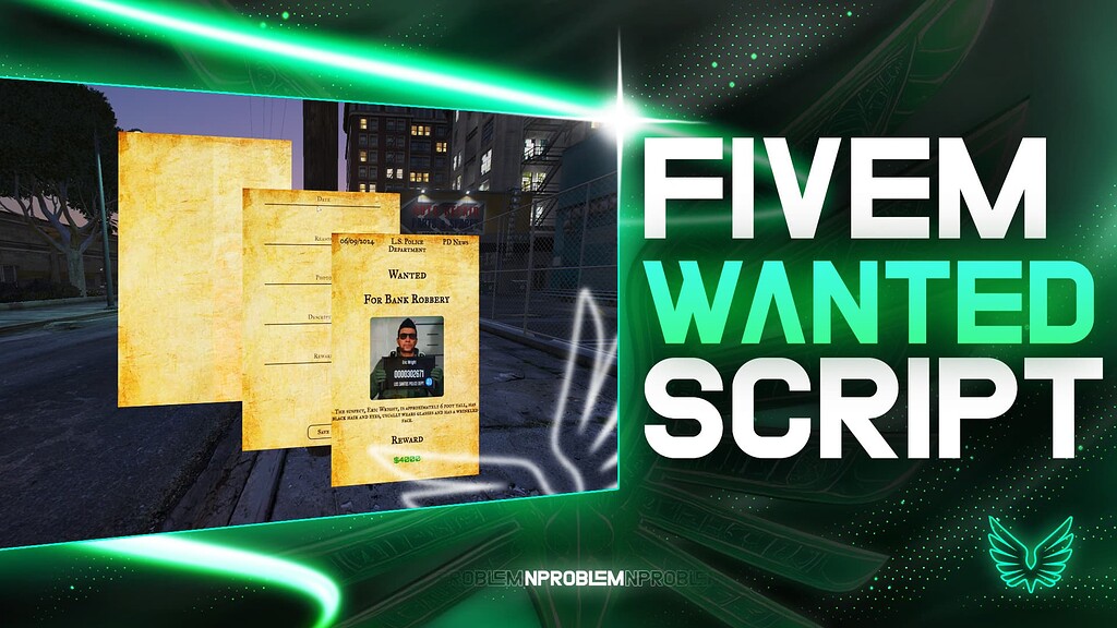 [PAID] NProbleM Wanted (Realistic Wanted Poster) V2 [QBCORE, ESX] - FiveM Releases - Cfx.re ...