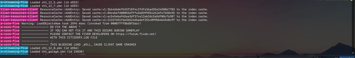 Weird Crash Log - FiveM Client Support - Cfx.re Community