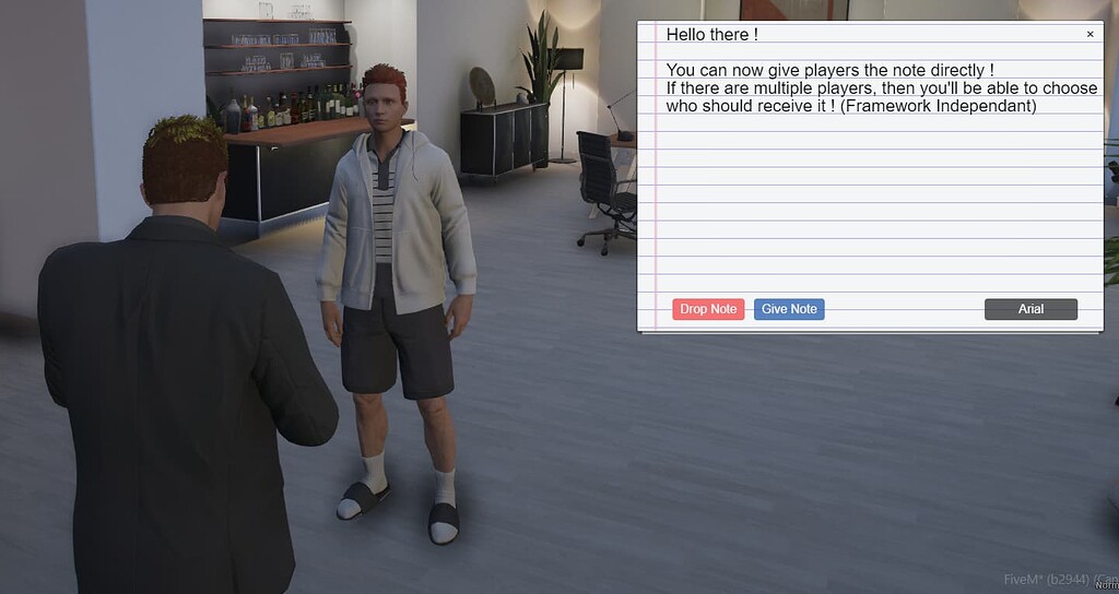 Useable Notepad Item - FiveM Releases - Cfx.re Community