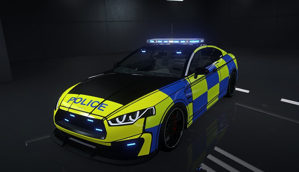8F Drafter Marked Police Roads Policing Unit - ELS / NON ELS VERSIONS ...