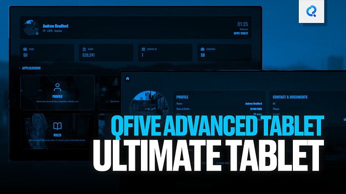 Advanced Tablet | All JOBS | Police • EMS • Business • Custom Jobs ...