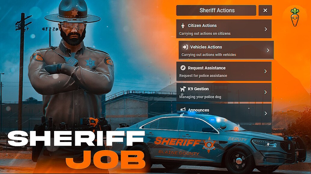 [ESX/QB-CORE] Sheriff Job - [OX] - FiveM Releases - Cfx.re Community