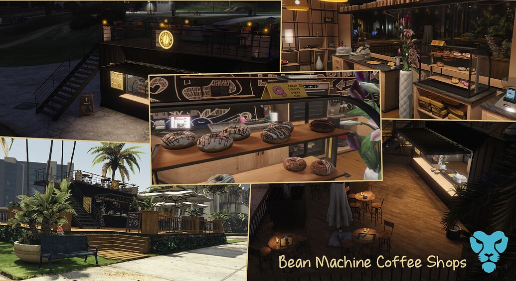 [MLO] Bean Machine Container Coffee Shops - FiveM Releases - Cfx.re ...