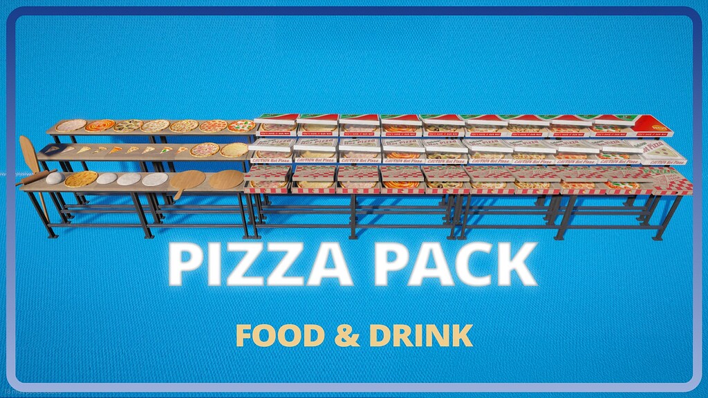 [PROPS] PIZZA PACK - FiveM Releases - Cfx.re Community