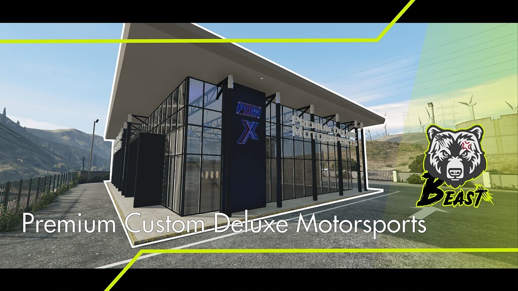🏢 Premium Deluxe Motorsports – Custom Dealership Map for FiveM - FiveM ...
