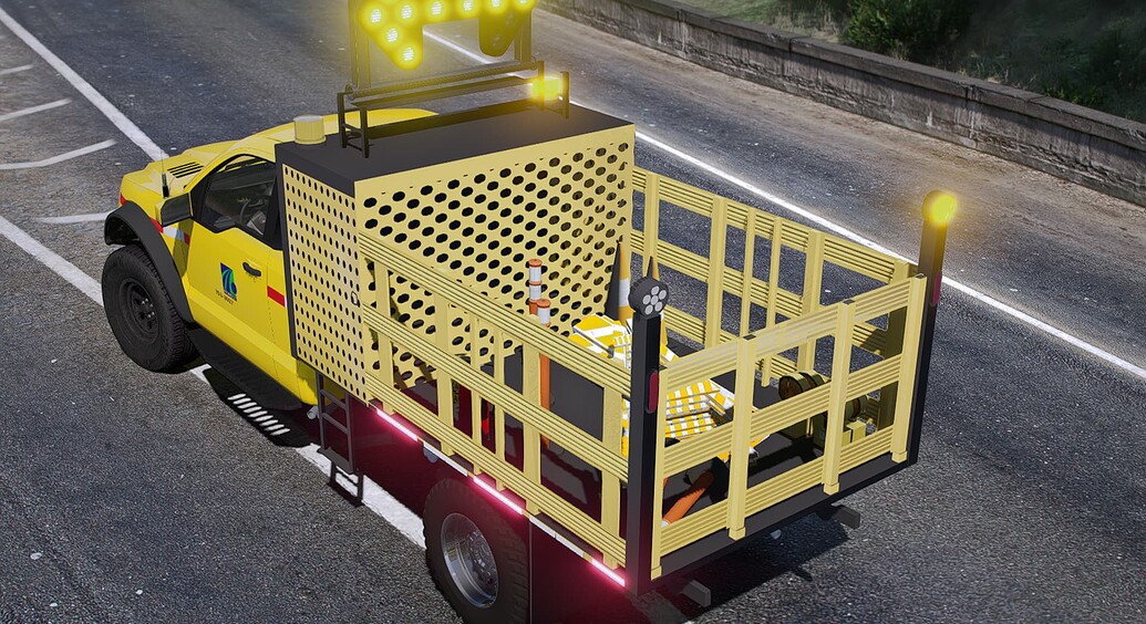 Caracara Two Doors - PENNDOT Traffic Control Utility Vehicle [FiveM ...