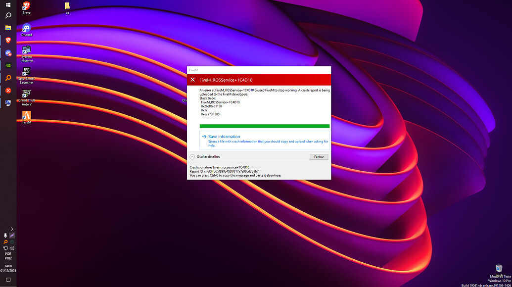 FiveM Crashs when launch - FiveM Client Support - Cfx.re Community