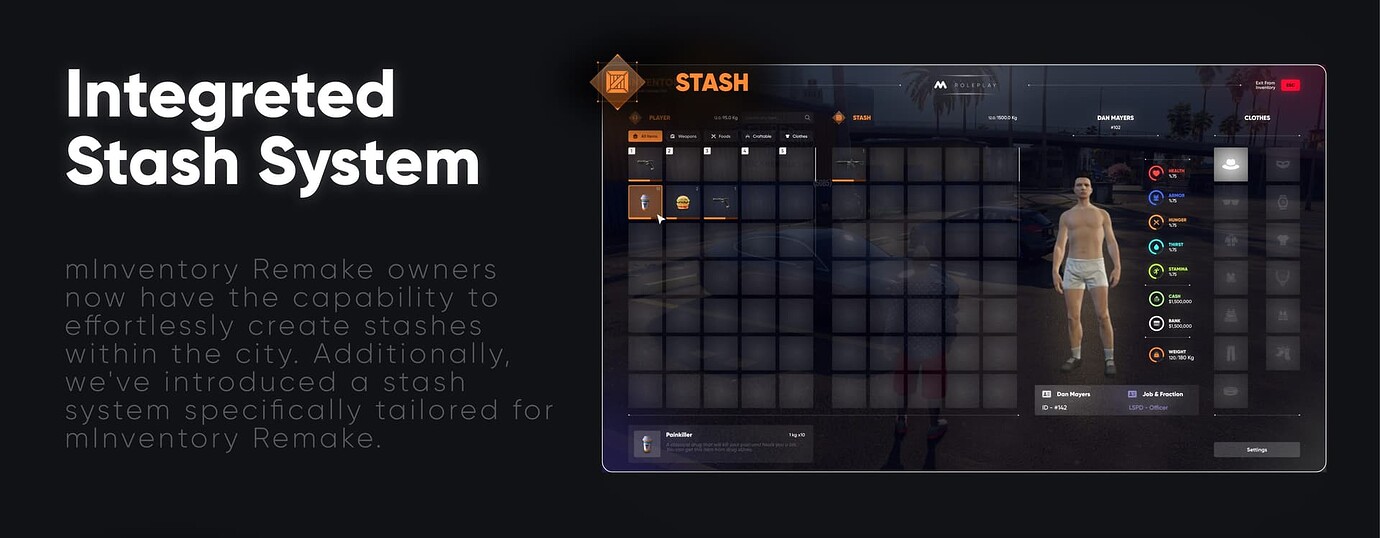 CodeM mInventory Remake | Advanced Inventory System | ESX - QB - FiveM ...