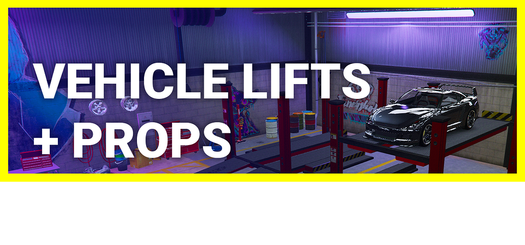 Vehicle Lift + Props - FiveM Releases - Cfx.re Community