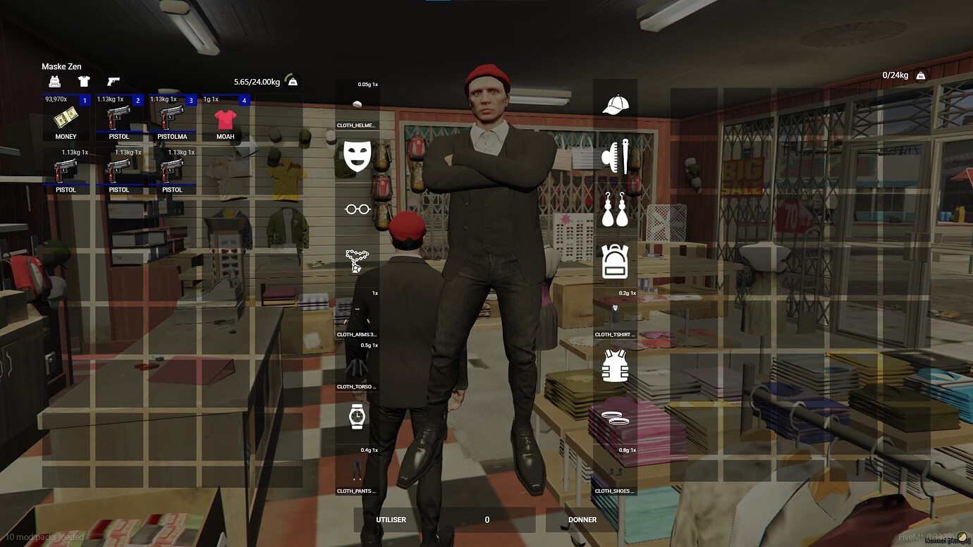 [ESX] Clothing Store script - FiveM Releases - Cfx.re Community