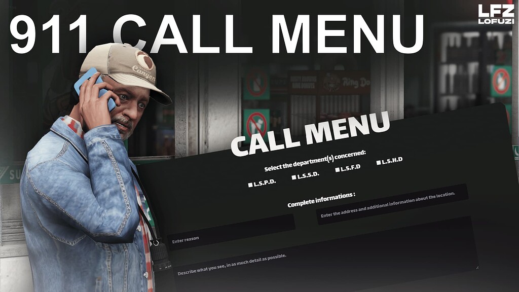 911 Call Menu Interface + Notification - FiveM Releases - Cfx.re Community