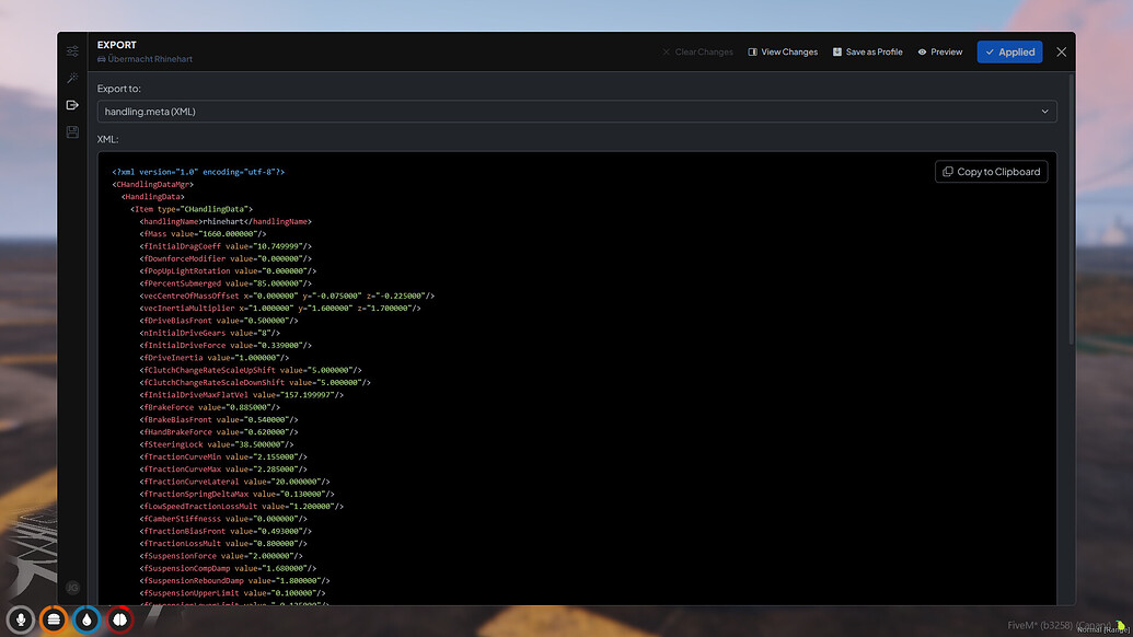 JG Handling - Real-time Handling Editor w/ Presets & Telemetry! - FiveM ...