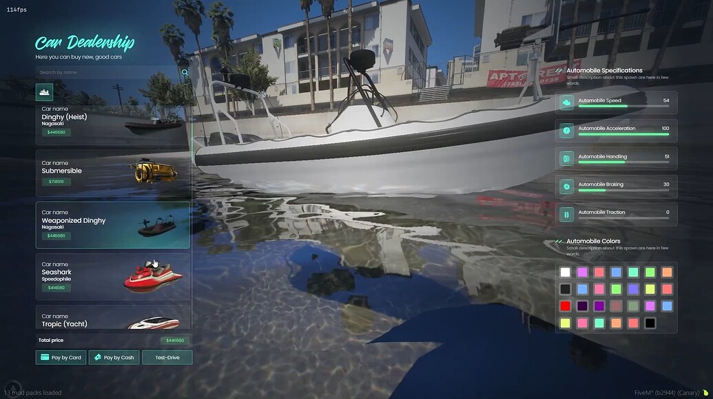 [QBCore & ESX] Dealership | Advanced Dealership (Vehicle Shop) - FiveM ...
