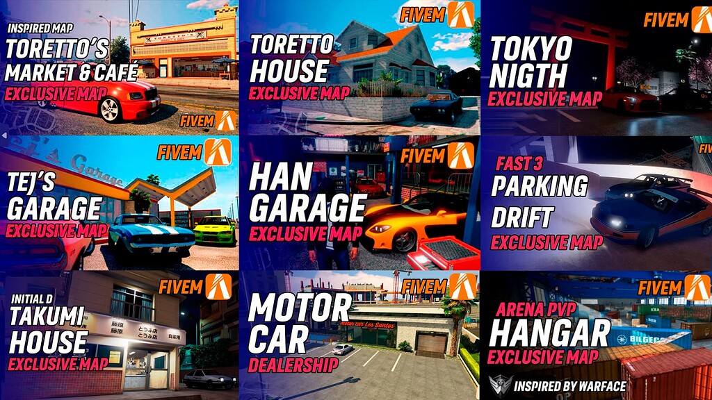 All maps exclusives [PAID] - FiveM Releases - Cfx.re Community