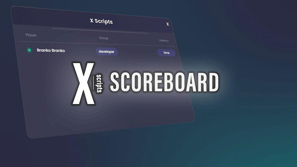 [free] x scoreboard [esx & qb] - FiveM Releases - Cfx.re Community