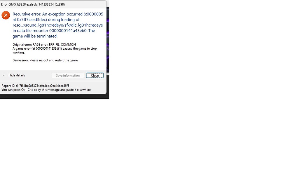 Title: FiveM Crashes When Loading Into Server - FiveM Client Support ...
