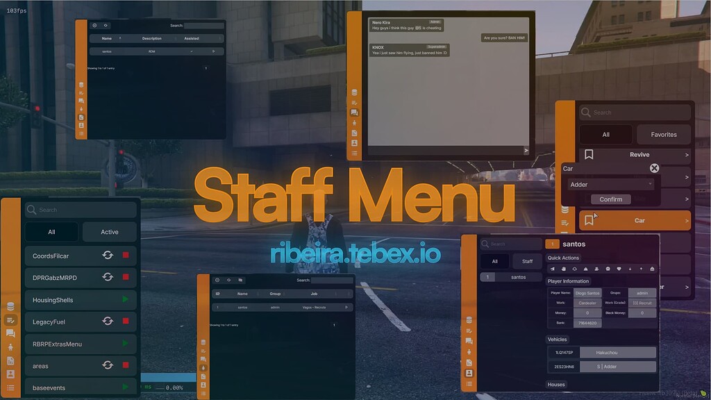 Staff Menu [ESX] - FiveM Releases - Cfx.re Community