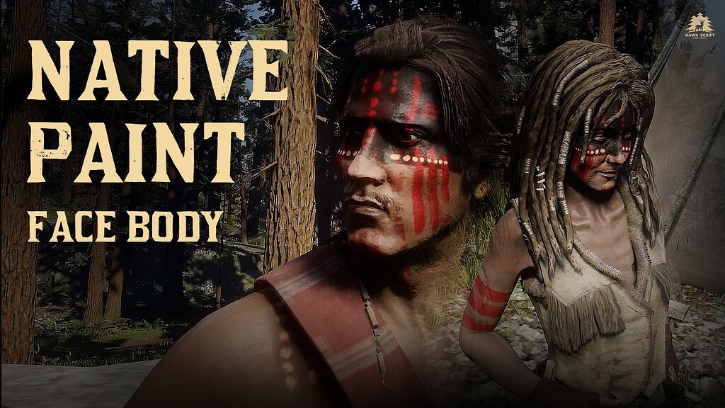 Native Face Body Paint - RedM Releases - Cfx.re Community