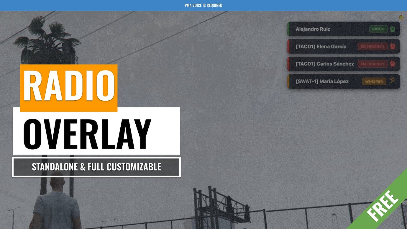 [FREE] Radio Overlay - FiveM Releases - Cfx.re Community