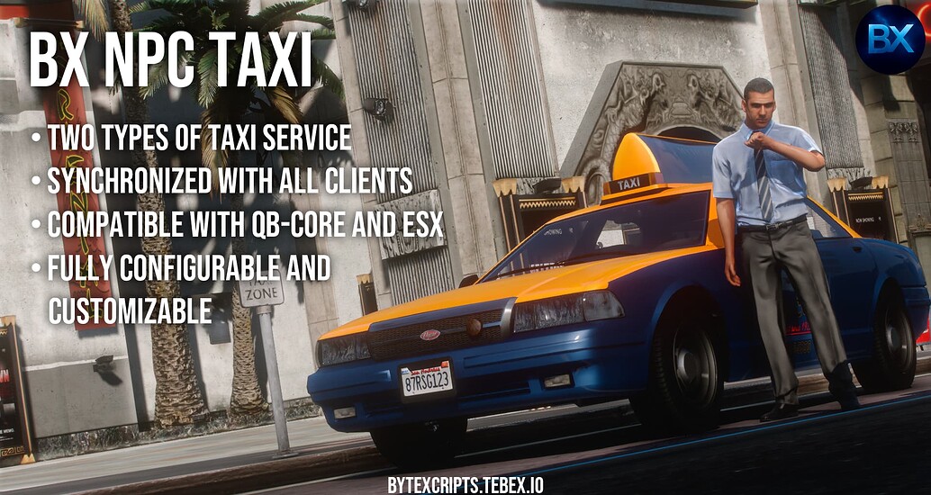 [QB-CORE / ESX] NPC Taxi - FiveM Search
