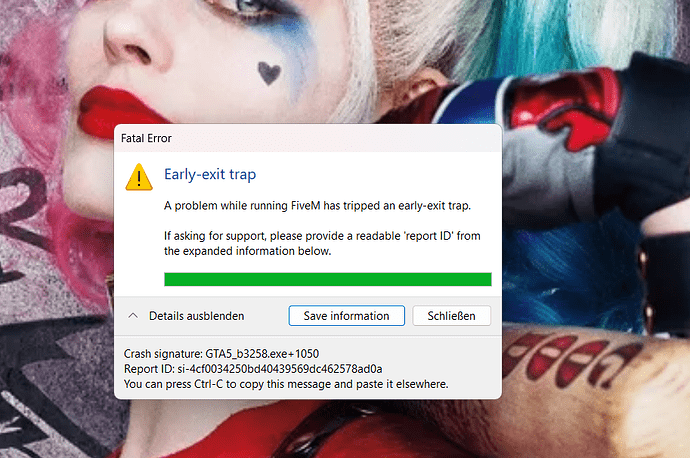 Early exit trap - FiveM Client Support - Cfx.re Community