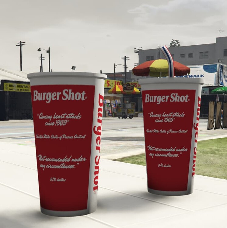 [PAID] [PROP] Burger Shot Prop + Icon Pack | 19 Items - FiveM Releases ...