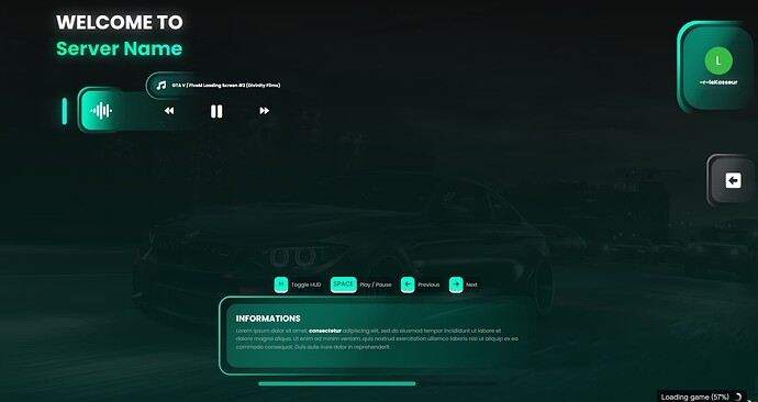 [Standalone] Modern Loading Screen v1 [KOX-Core] - FiveM Releases - Cfx ...